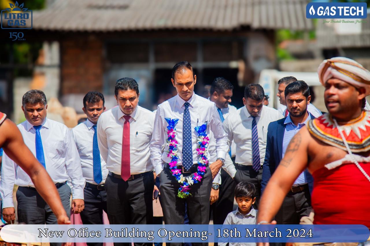 Litro Gas Lanka Distribution Yard & New Office Building Opening ...